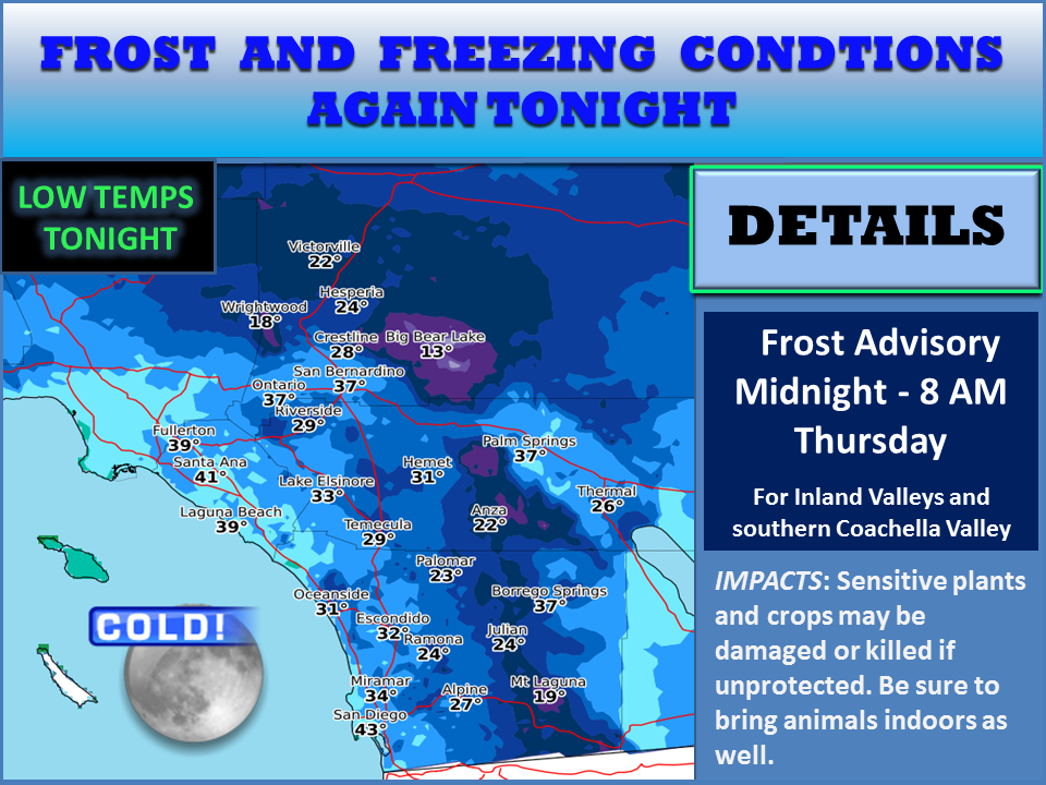 South OC Beaches Cold Weather Tonight Wednesday December 16 2015 ...