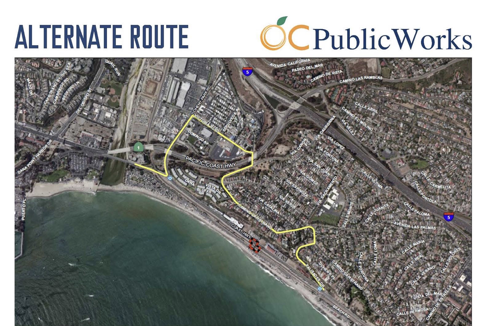 Dana Point Capo Beach PCH Full Closure Thursday June 2 2016 – South OC ...