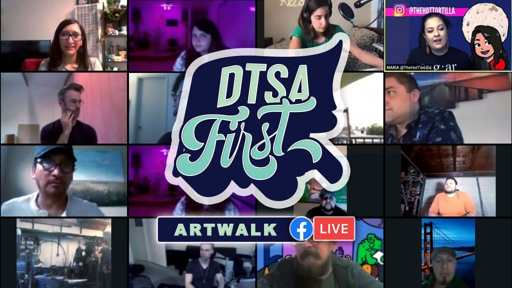Downtown Santa Ana First Saturday Facebook Digital Art Walk May 2 2020 ...