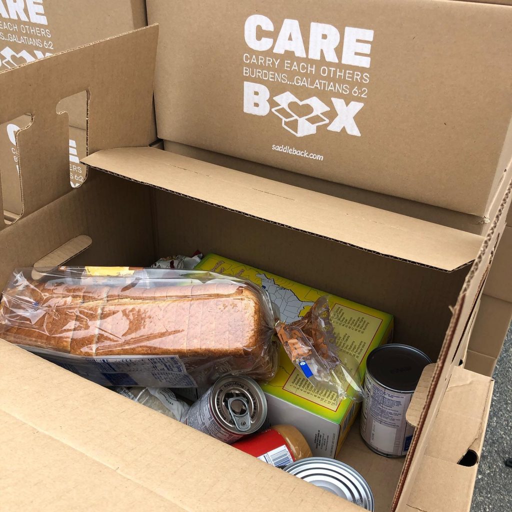 San Clemente Drive Thru Grocery Distribution Wednesday July 29 2020 ...
