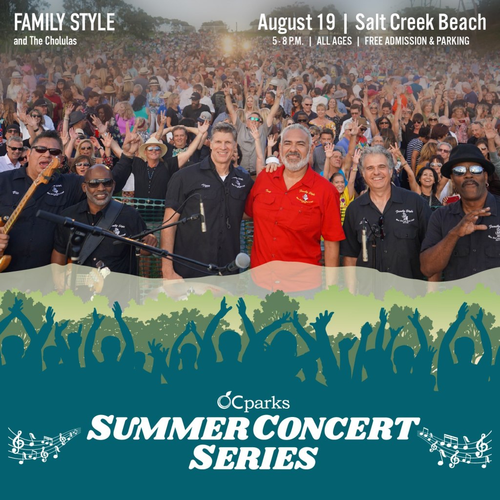 OC Parks Free Concert at Dana Point Salt Creek Beach Thursday August 19 ...
