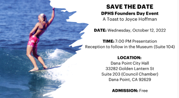 Dana Point A Toast To Joyce Hoffman Reception Wednesday October 12 2022 ...