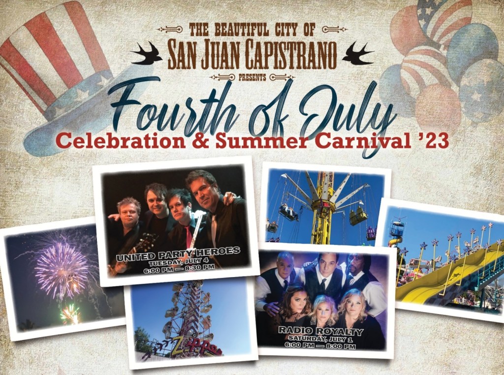 San Juan Capistrano Carnival Guide Sunday July 2 2023 – South OC Beaches