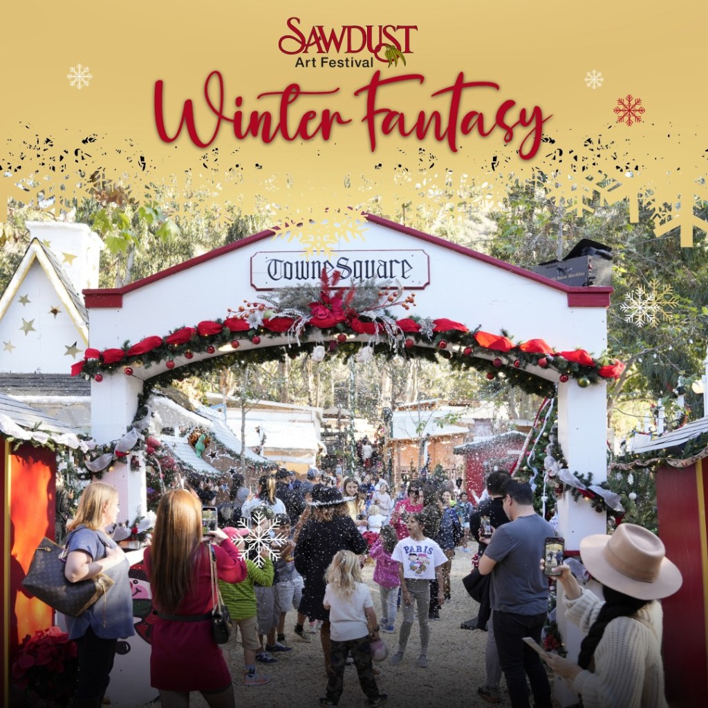 Laguna Beach Sawdust Art Festival Winter Fantasy Guide Sunday December ...
