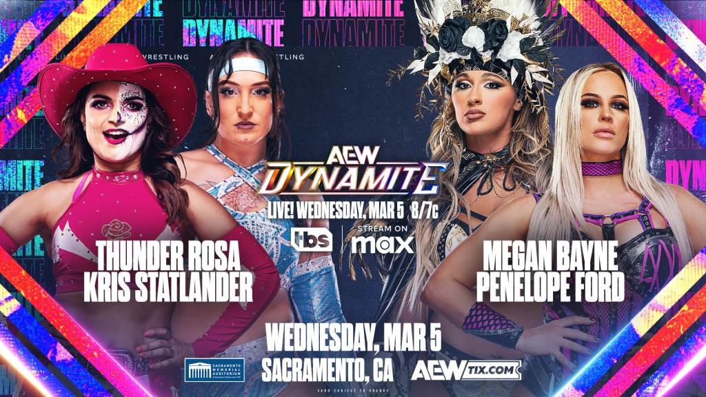 AEW All Elite Wrestling Dynamite Collision in Sacramento California ...