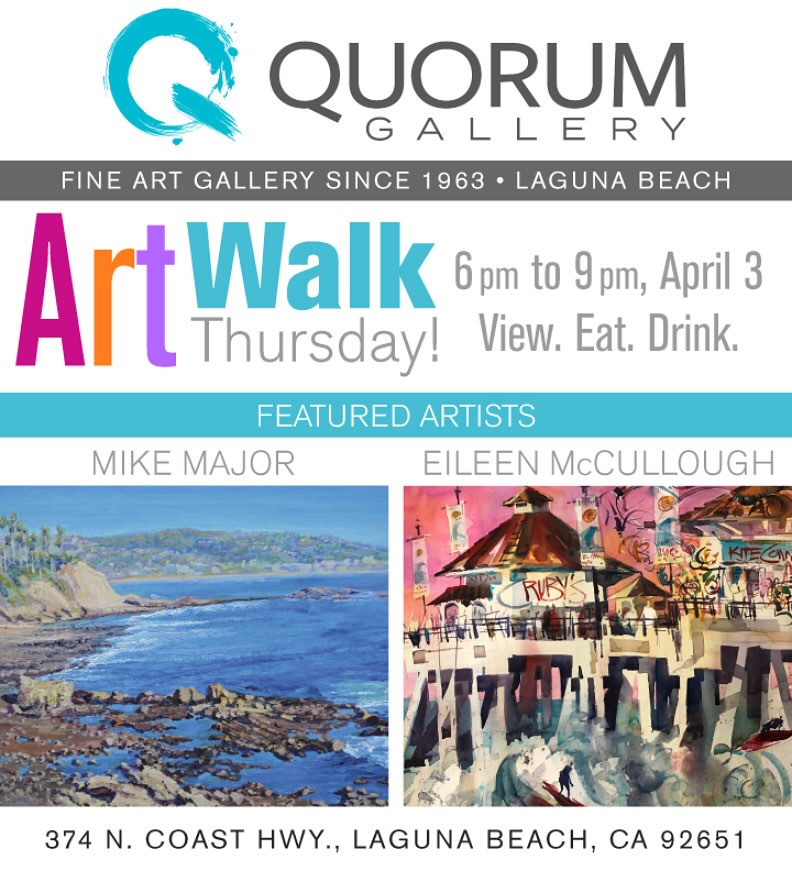 Laguna Beach First Thursdays Art Walk Features Laguna Dance April 3 ...